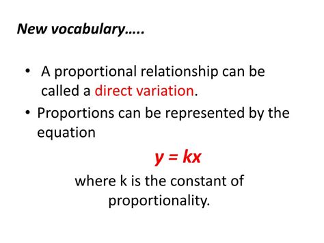 Ppt Equations Of Proportional Relationships Powerpoint Presentation Free Download Id 2630633