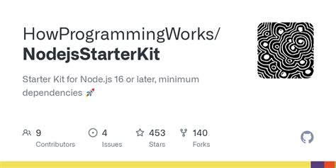 Github Howprogrammingworks Nodejsstarterkit Starter Kit For Node Js