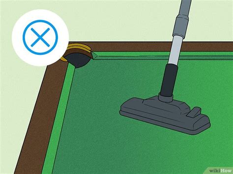 How To Clean A Felt Pool Table Top Brushing Stain Removal