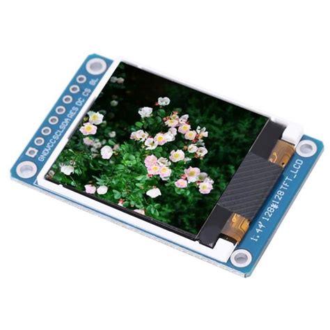 Rho écran Tft Cran Lcd Tft De 1 44 Pouces Module Décran Dinterface à 8 Broches Avec Interface