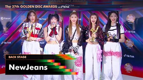 [제37회 골든디스크 백스테이지] Newjeans 뉴진스 Youtube