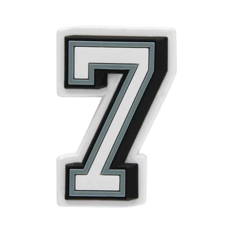 Jibbitz Number 7 Multicolor — Crocs