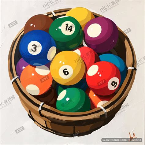Ai创作图写实台球 桌球造型装饰画 桌球装饰画 台球形象设计 台球插画 台球海报撞球 乒乓球学校台球插画 三色球抽奖 桌球插画 棋子豆插画 中式台球标志 台球无框画 台球比赛球类运动 高端桌球