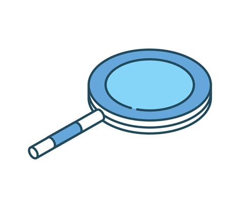 Isometric Magnifier Icon 14234561 Vector Art At Vecteezy