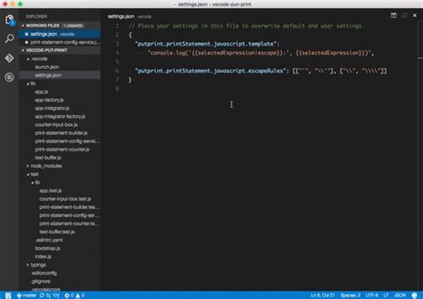 Github Ryu Kn Vscode Put Print Visual Studio Code Extension Insert Print Statement Into Your