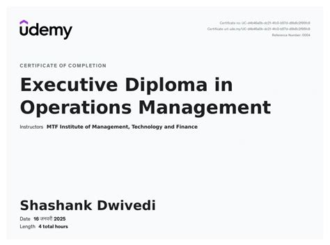 Im Thrilled To Announce That I Have Successfully Completed The Executive Diploma In