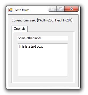 Net Winforms Tabpage Not Repainting On Form Resize Stack Overflow