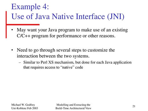 Modelling And Extracting The Build Time Architectural View Ppt Download