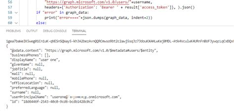 Azure Search User Information Across Different Microsoft Tenants