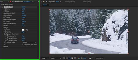 How To Add Snow Effect In After Effects AEJuice