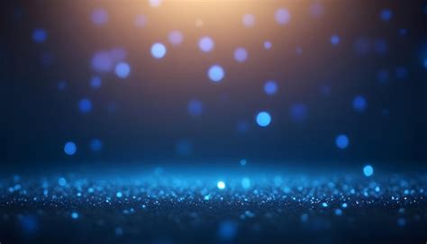 Premium Photo Glitter Blue Particles Stage And Light Shine Abstract Background Flickering