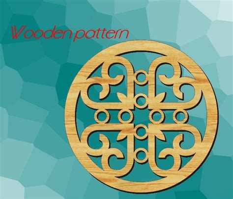 Second Life Marketplace Wooden Circle Pattern 5
