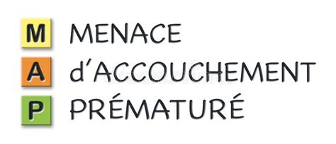 Map Initials In Colored 3d Cubes With Meaning In French Language Stock Illustration