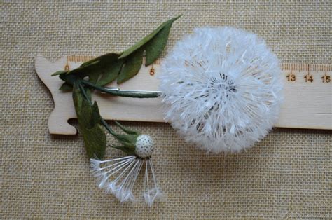 Брошь одуванчик своими руками фото и картинки 76 штук