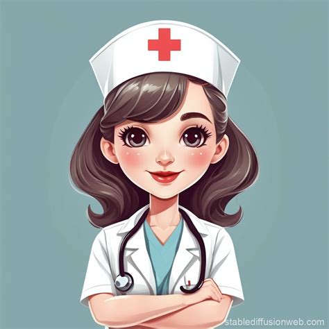 Cute Nurse Whole Body Prompts Stable Diffusion Online