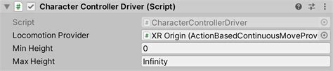 Character Controller Driver Xr Interaction Toolkit 204