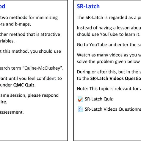 Text And Structure Of The Assignments On Moodle Download Scientific
