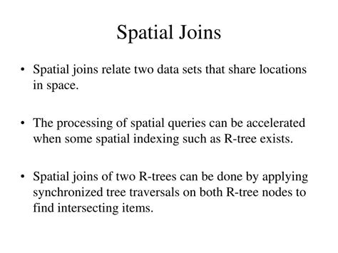 Ppt An Incremental Refining Spatial Join Algorithm For Estimating
