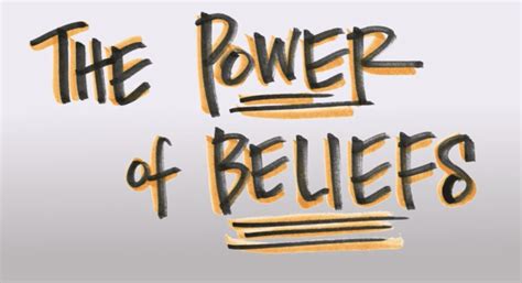 The Power Of Beliefs Up Your Creative Genius