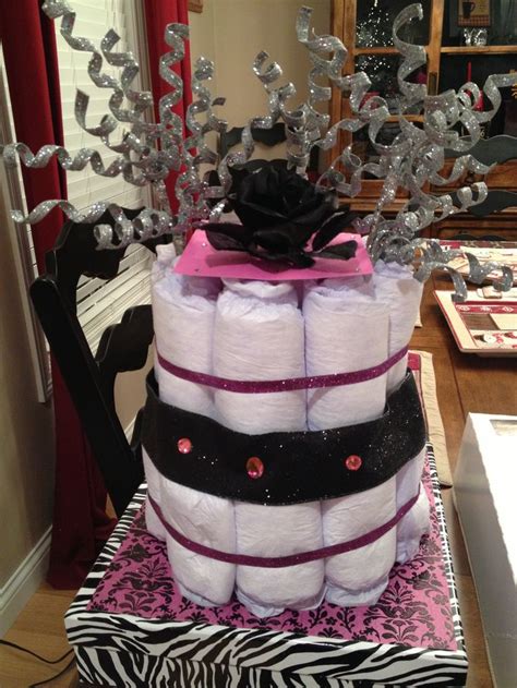 Depends Cake I Made For Moms Bday Depends Cake Pinterest Projects