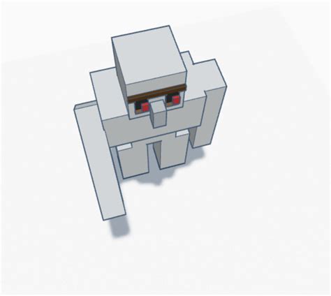 Minecraft Iron Golem Drawing
