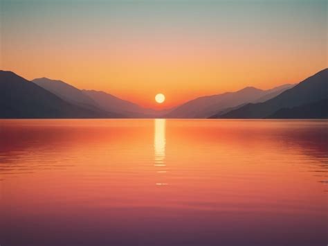 Premium Photo Sunset Background