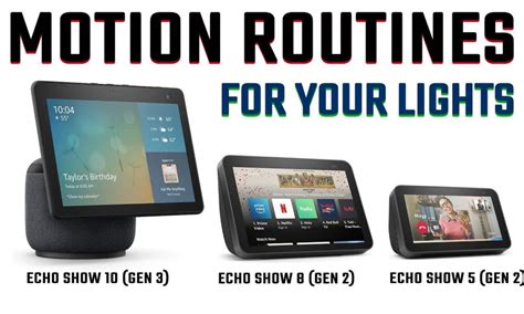 Does Echo Show Detect Motion