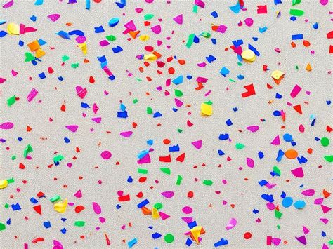 Premium Ai Image Confetti Background With Empty Space For Your Message Can Be Used For