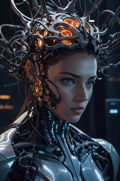 Premium Ai Image Neural Network Hacker The Chronicles Of A Futuristic Superhuman Who Controls