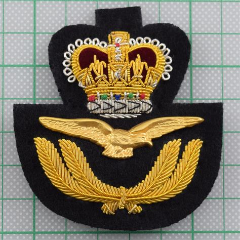 Raf Officers Cap Badge Tw Bracher And Co Ltd