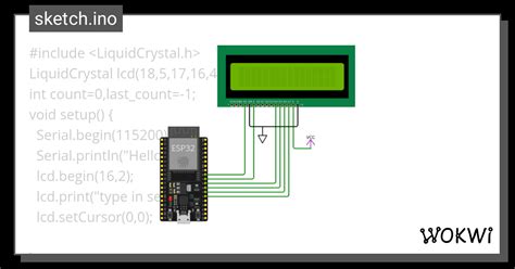 Serial Print Count Copy Wokwi Esp32 Stm32 Arduino Simulator