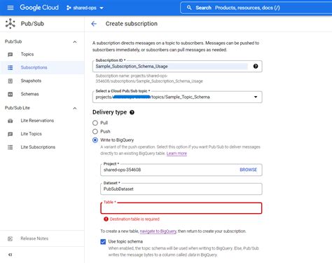 Ingesting Streaming Data Into Bigquery By Directly Using Pubsub