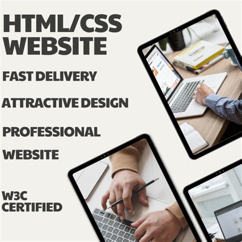 develop website for you with html css by monubaba222 fiverr
