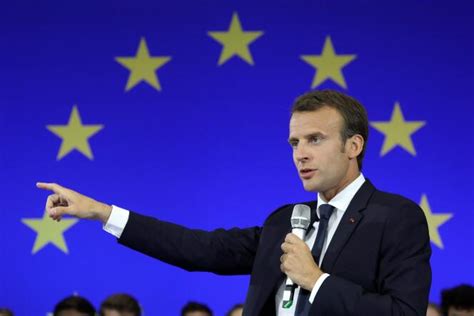 Les Quatre Commandements Demmanuel Macron Pour Leurope