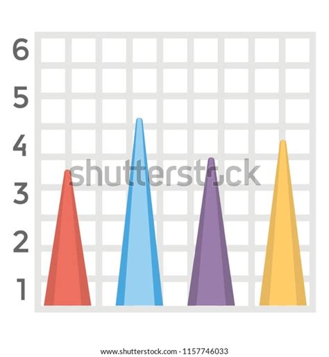 Triangle Shapes Graph Like Pyramid Depicting Stock Vector Royalty Free 1157746033 Shutterstock