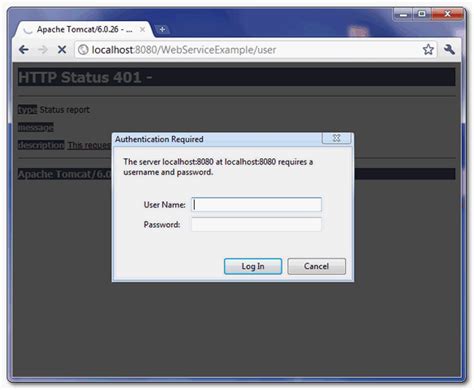 Container Authentication With Jax Ws Tomcat Version