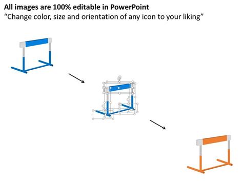 Ma Three Hurdles Problem Solving Indication Flat Powerpoint Design Presentation Graphics