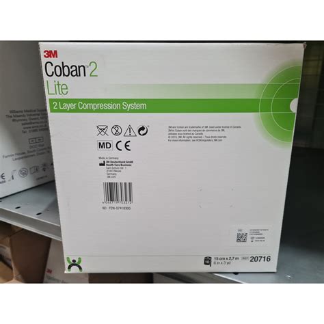 Coban 2 Lite Compression System Comfort Foam Layer 1 15cm X 2 7m Medisave Uk