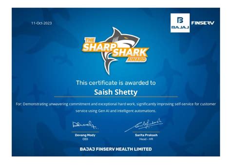 Saish Shetty On Linkedin I Am Excited To Share That Three Months In My Journey As An Associate