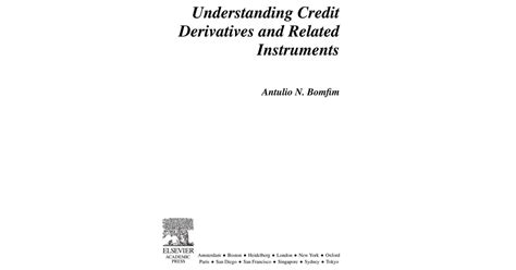 Appendix A Basic Concepts From Bond Math Understanding Credit Derivatives And Related