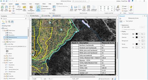 Solved Set Number Formatting In A Field Of A Layout Table Esri