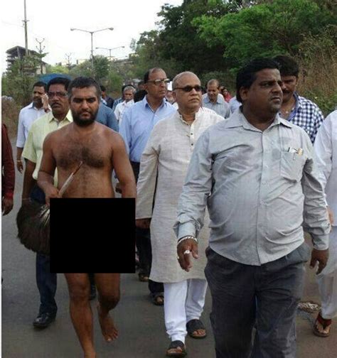Jain Sage In Viral Photos Of Walking Naked In Goa Booked For Obscenity Ibtimes India