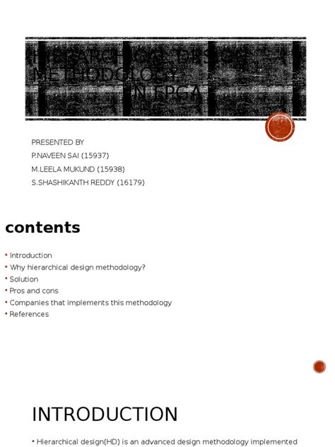Pdf Presentation On Advanced Design Methodology In Fpga Dokumentips