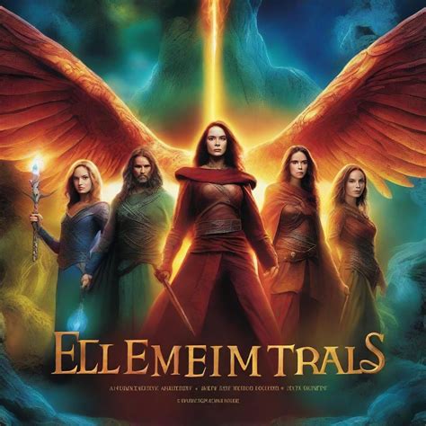 The Elementals High Resolution Digital Art Movie Poster