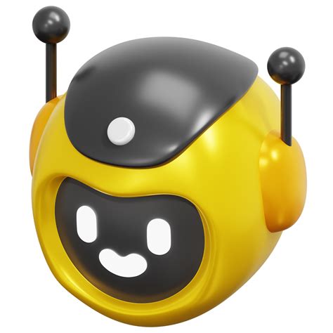 Bot 3d Render Icon Illustration 21616331 Png