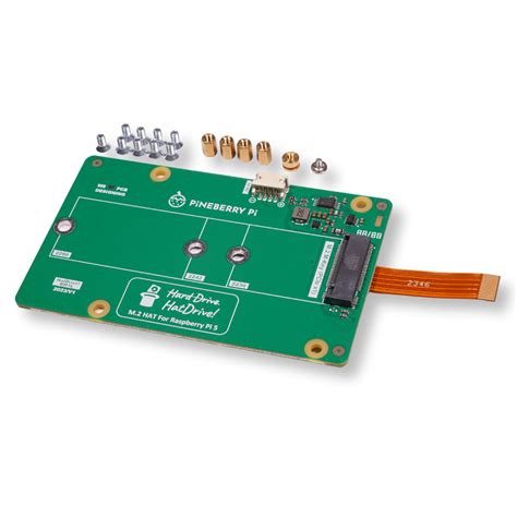 Mikrobot PCIe Adapter For Raspberry Pi For NVMe Drives From Pineberry Pi