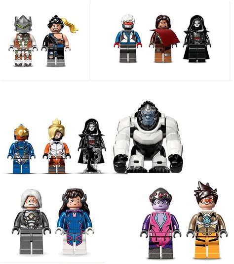 Lego Overwatch Minifigures Revealed And They Look Awesome Minifigure