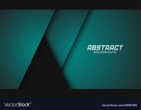 Overlapping Layers Background For Design Vector Image