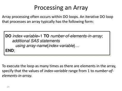 Ppt Chapter 16 Processing Variables With Arrays Powerpoint