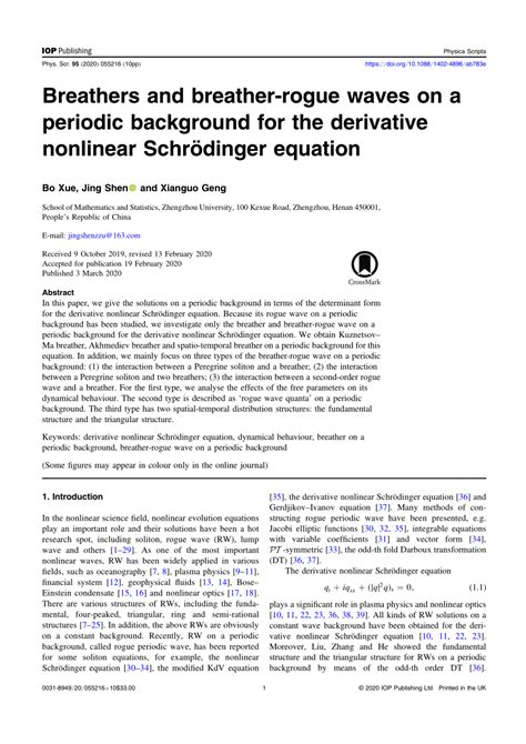 Breathers And Breather Rogue Waves On A Periodic Background For The Derivative Nonlinear